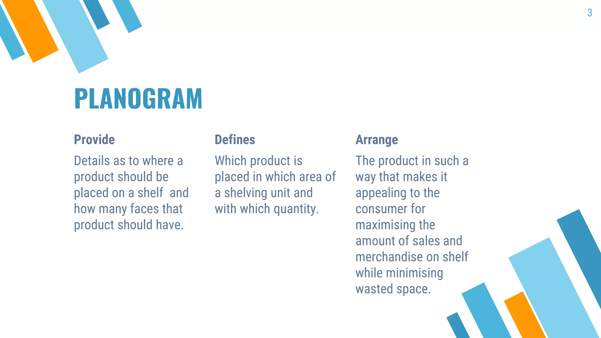 Planogram in Retail sector | PPTX