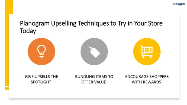 Planogram Three Upselling Techniques to Try in Your Store Today new (1 ...