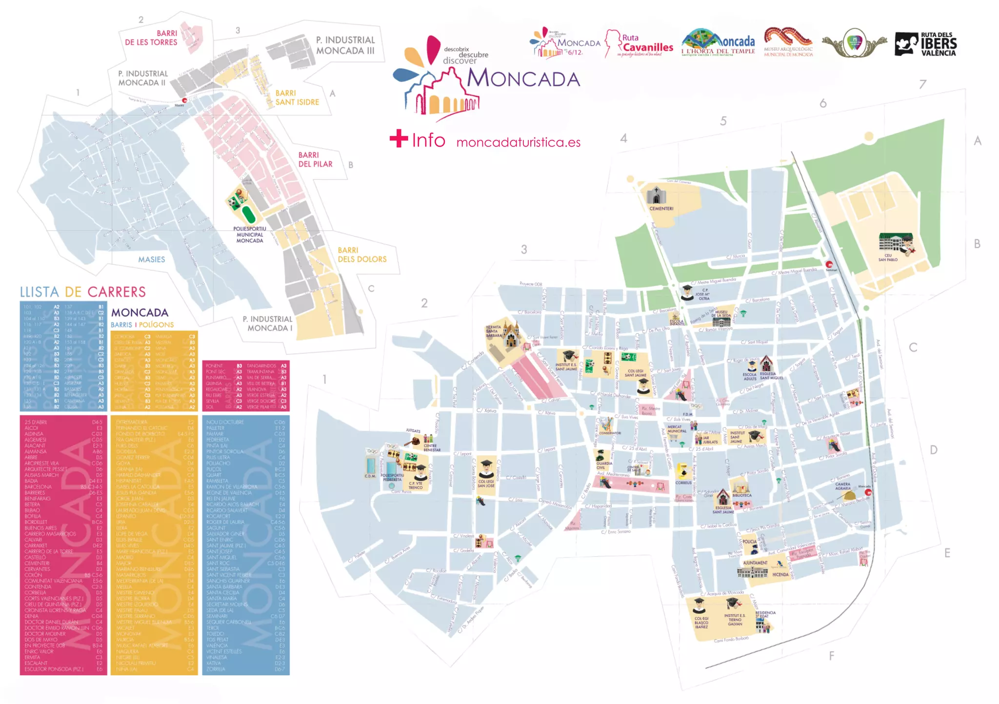 Plànol urbà de Moncada | PDF