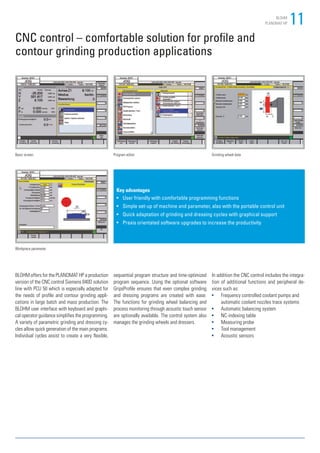 Blohm Planomat HP Series CNC Surface & Profile Grinders - Latest ...
