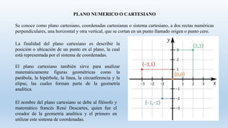 Plano numerico | PPT