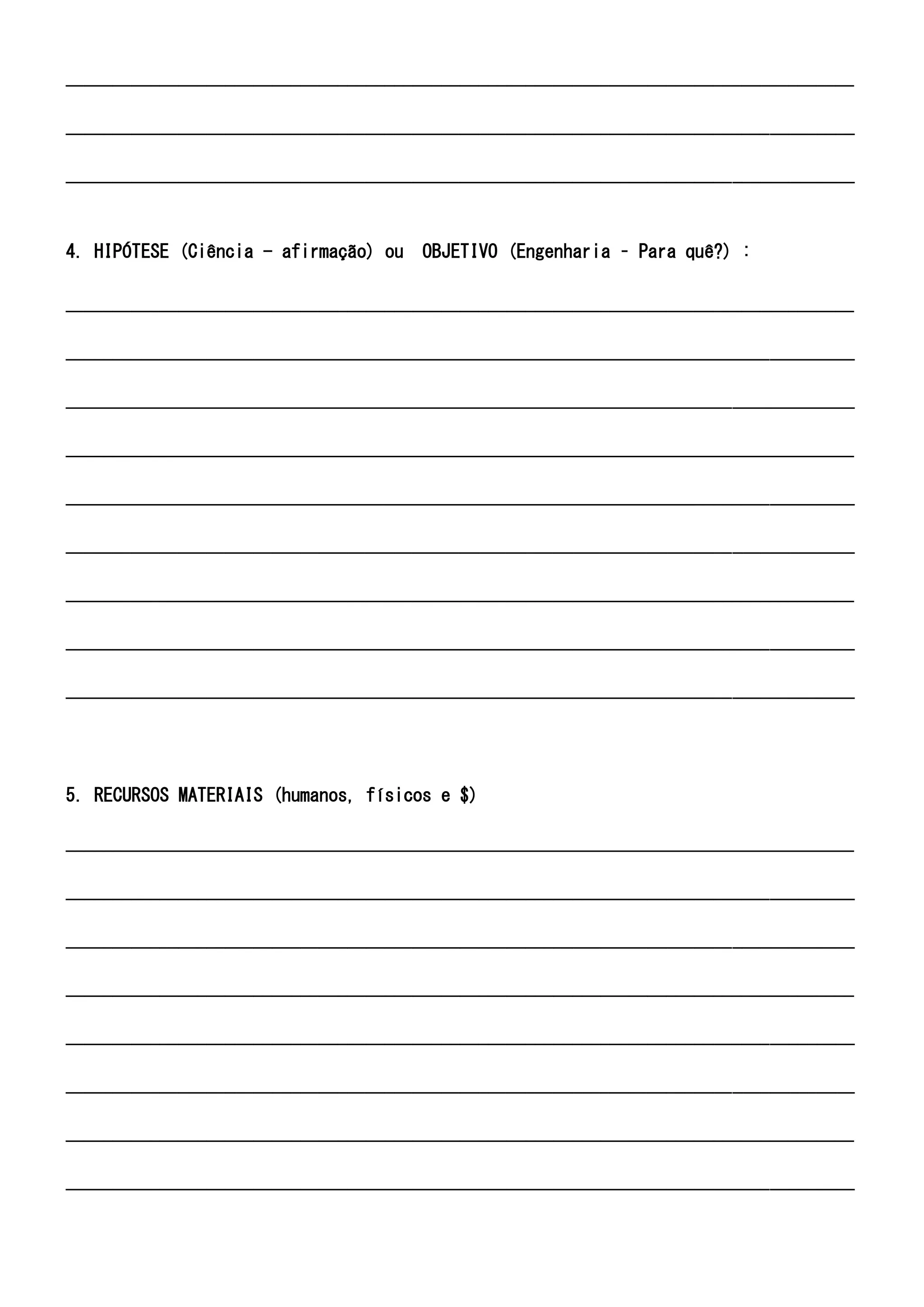 Plano pesquisa | PDF