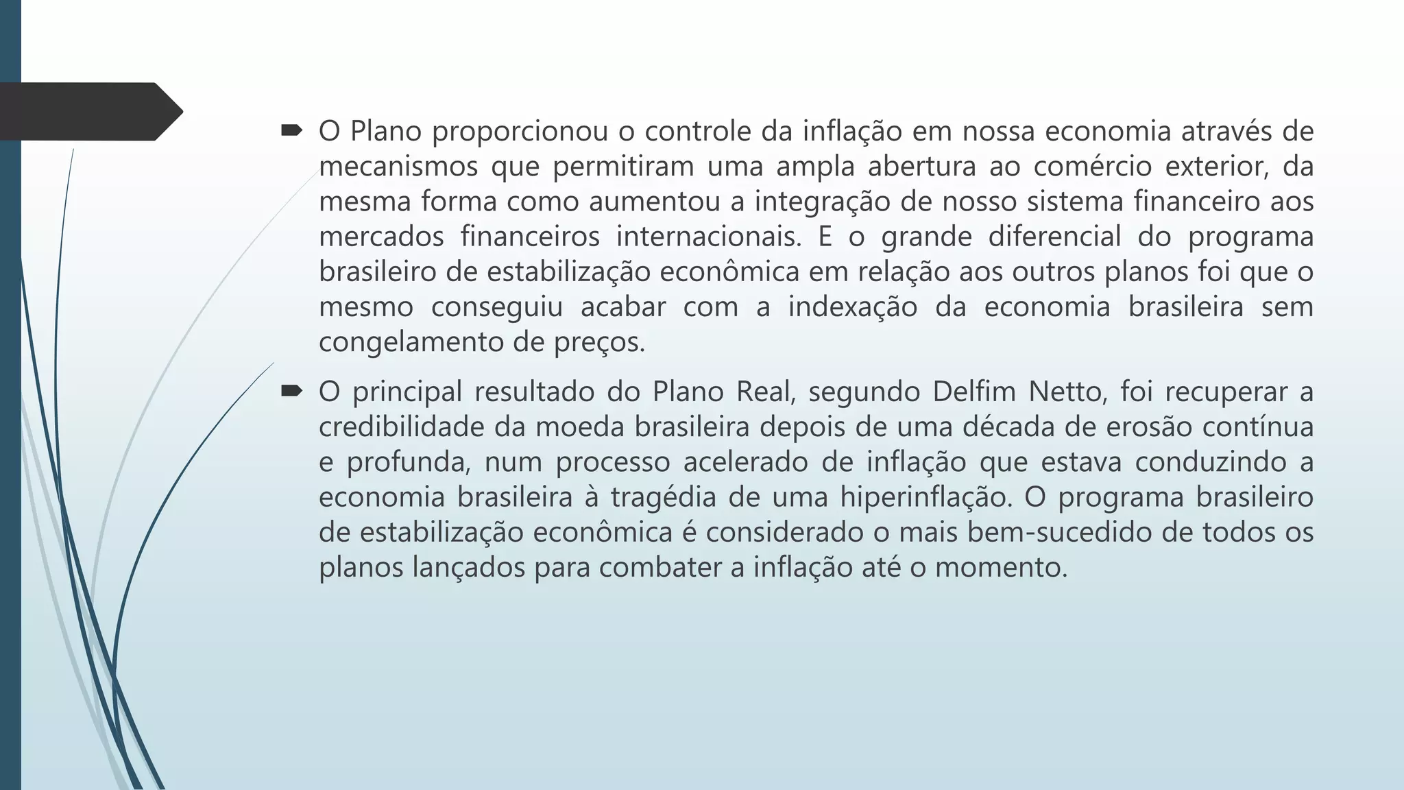 PLANO REAL: Principais decisões e consequências | PPT