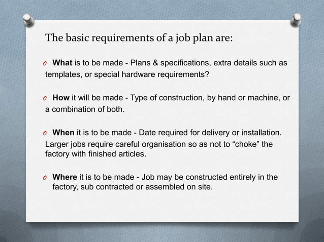 Plan & organise work | PPTX