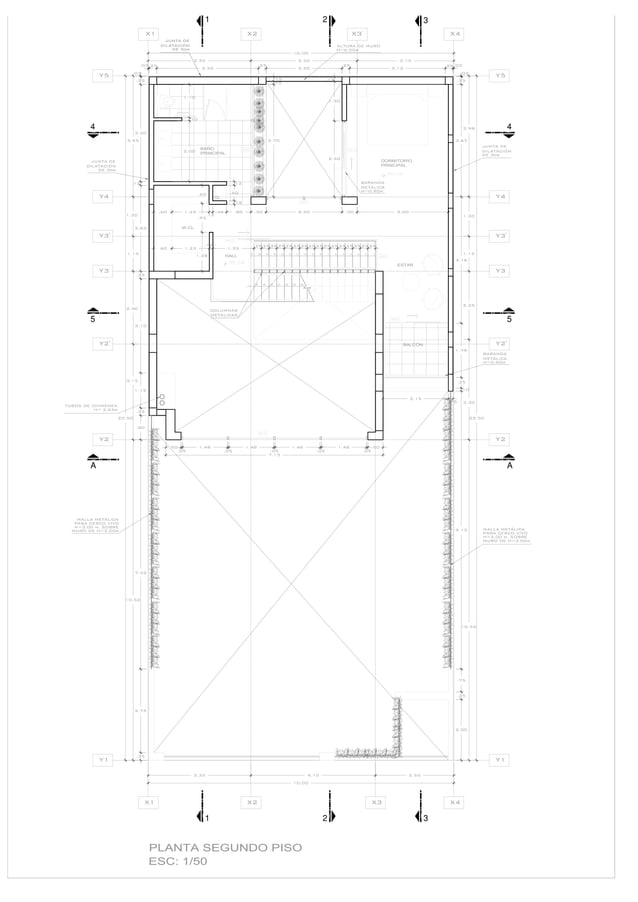 PLANOS ARQUITECTURA- CORTES Y ELEVACIONES | PDF