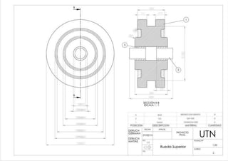 Planos Mecanicos Conjunto y Constructivo | PDF