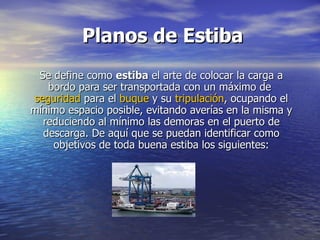 Planos de estiba 2 | PPT