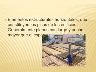 PLANOS Y ELEMENTOS ESTRUCTURALES PRESENTACIÓN | PPTX