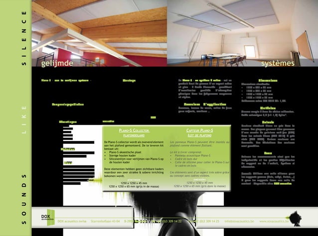Dox acoustics - Plano-S | PDF