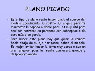 Planos y angulaciones | PPT