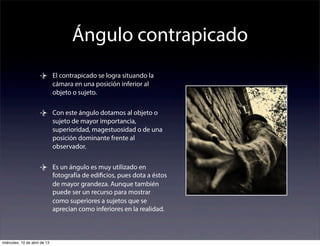 Planos y Angulos Fotográficos | PDF
