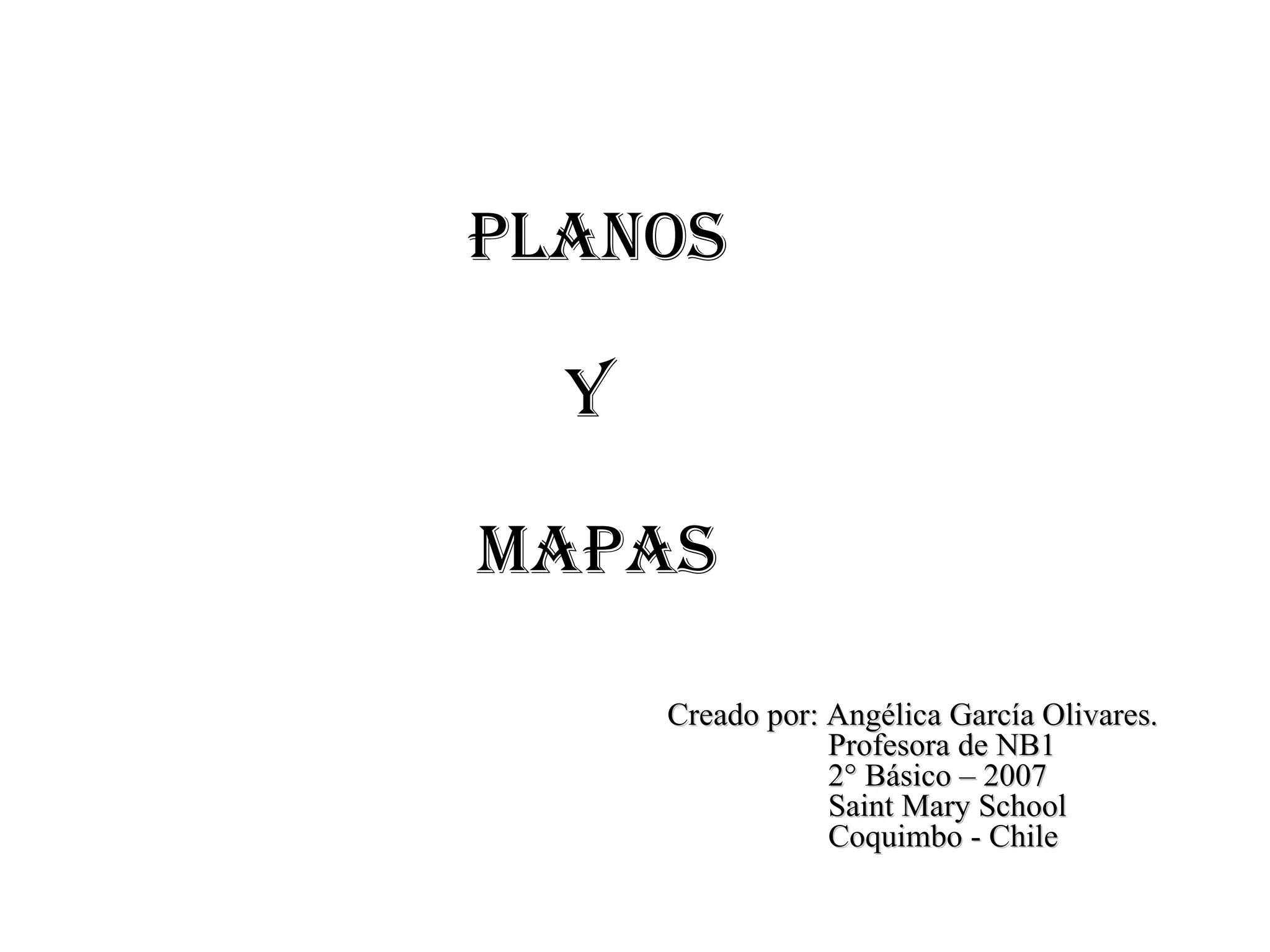 Planos Y Mapas | PPS