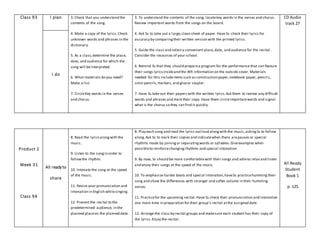 Plan para expo | DOCX | Music | Entertainment