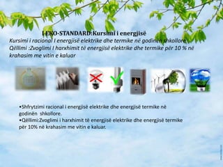 Plan per mesim me eko standarde kl.III SHFK | PPTX