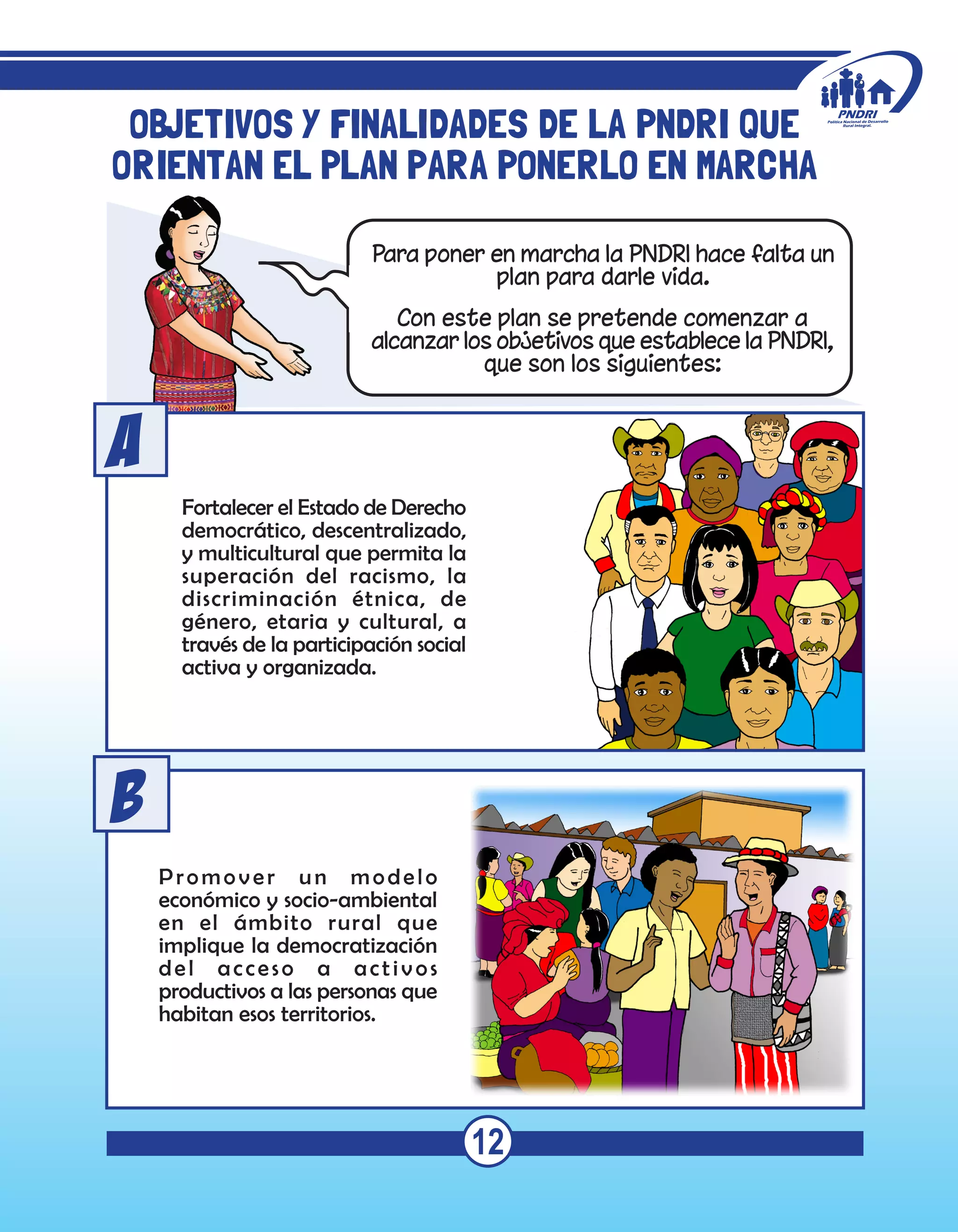 Plan para Implementar: La Política Nacional de Desarrollo Rural ...