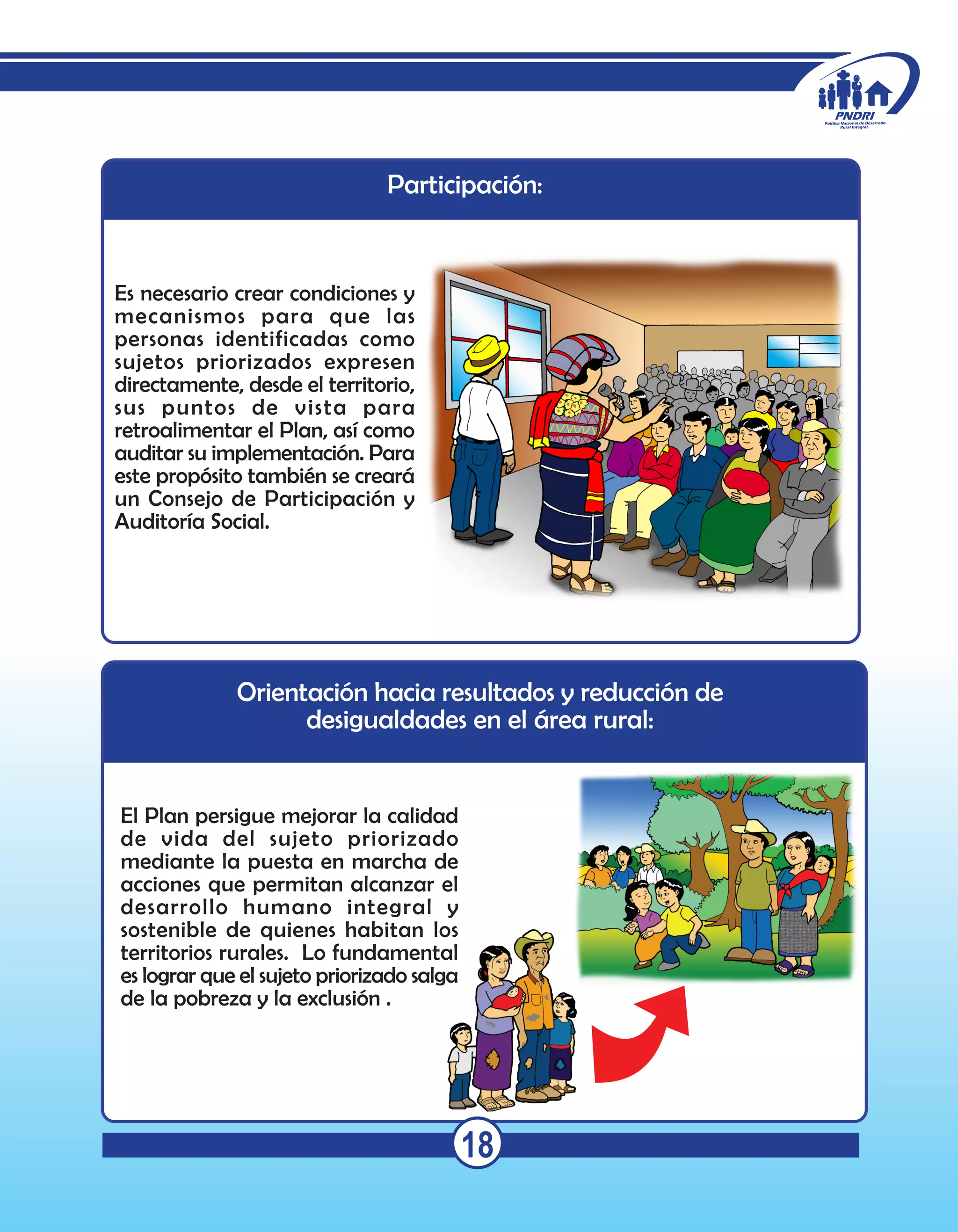 Plan para Implementar: La Política Nacional de Desarrollo Rural ...