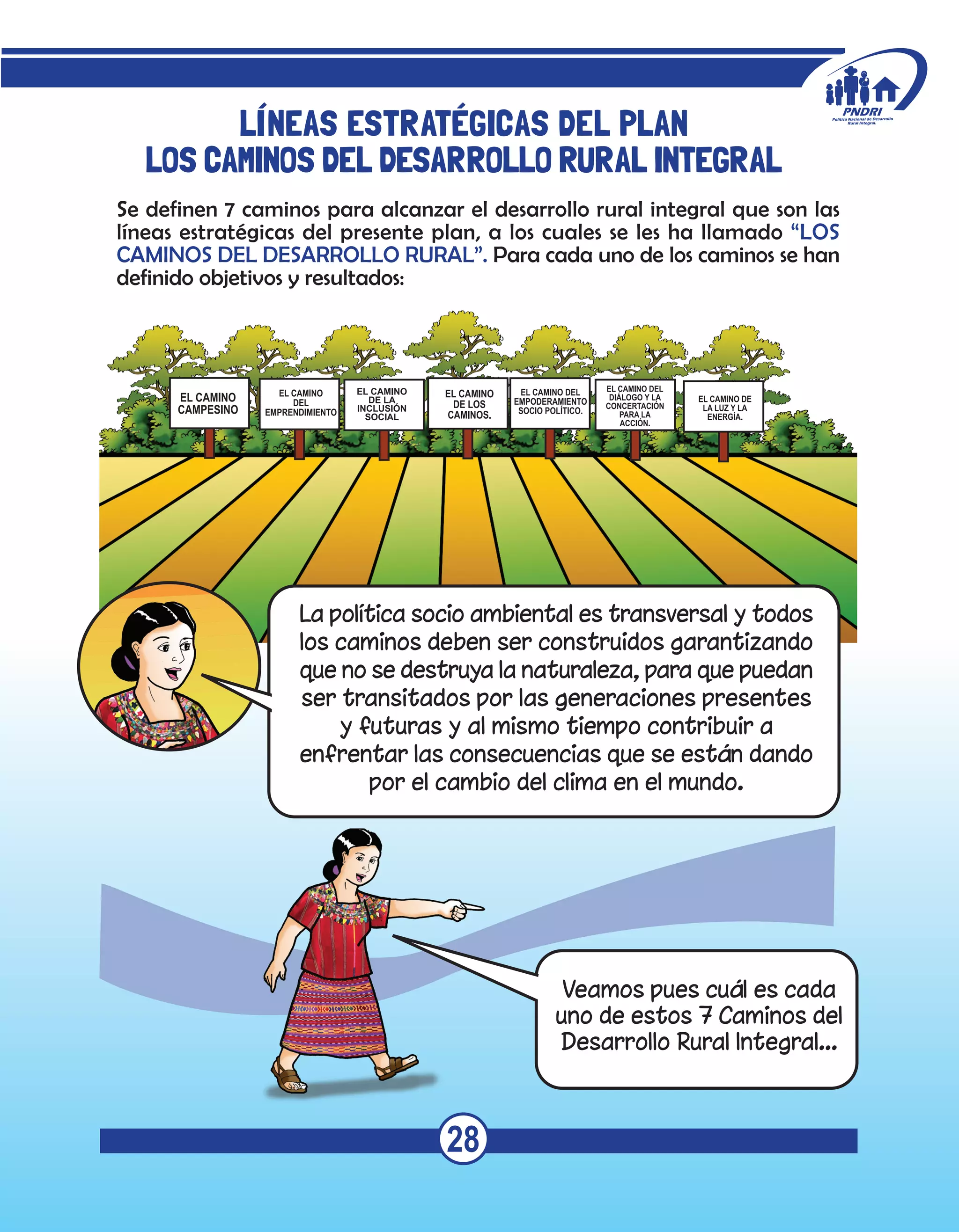 Plan para Implementar: La Política Nacional de Desarrollo Rural ...