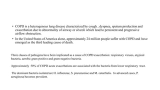 Plan presentation on copd …………………………………. | PPT