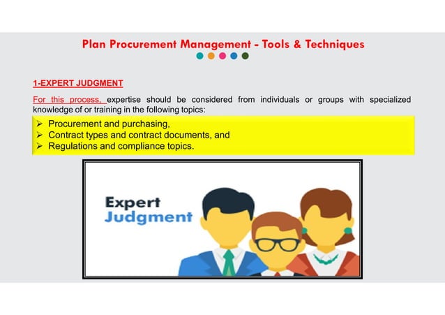 Plan procurement management | PPT