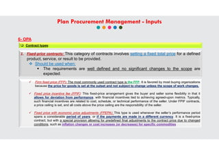 Plan procurement management | PDF