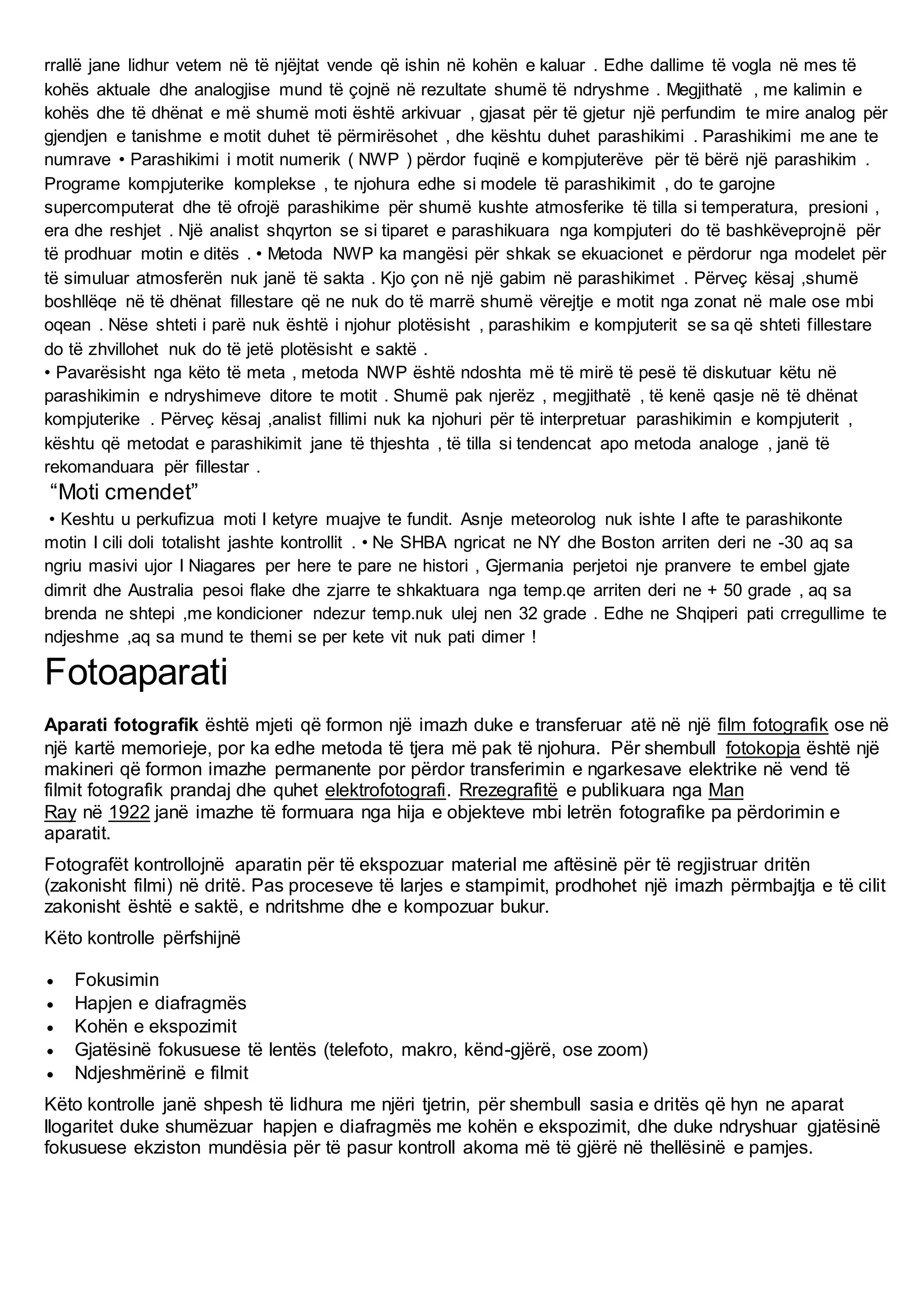 Projekt Fizik klasa 9 | DOCX