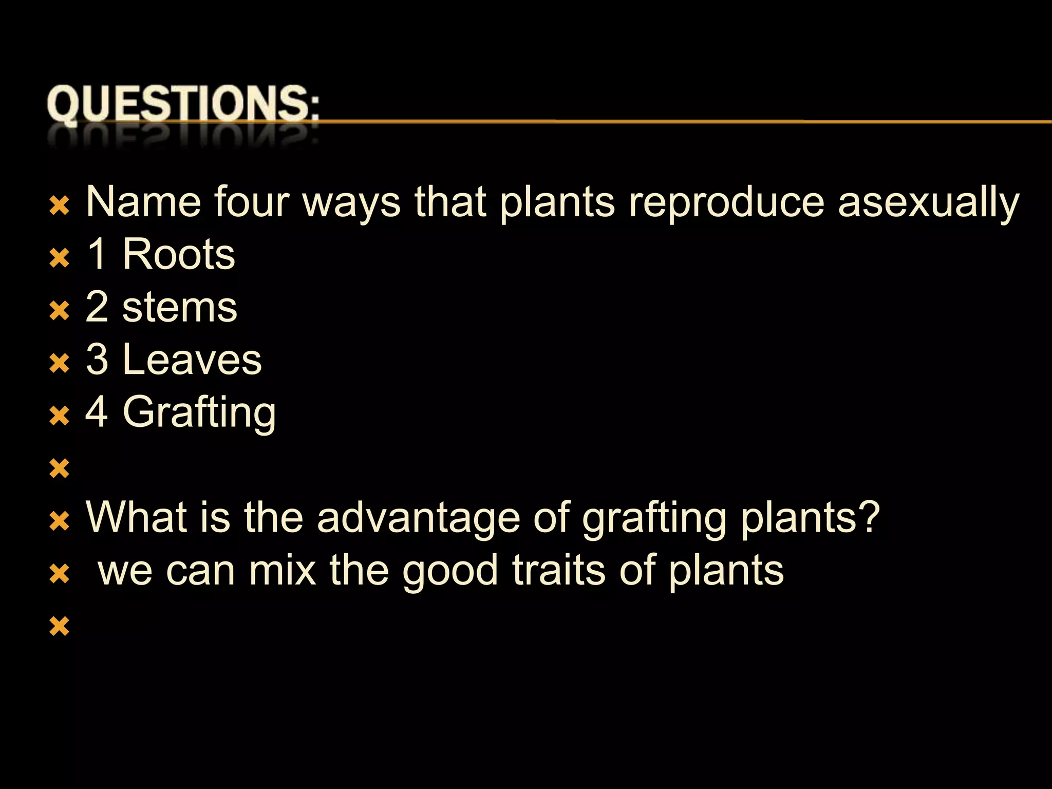 plant reproduction.pptx | Infertility | Reproductive Health