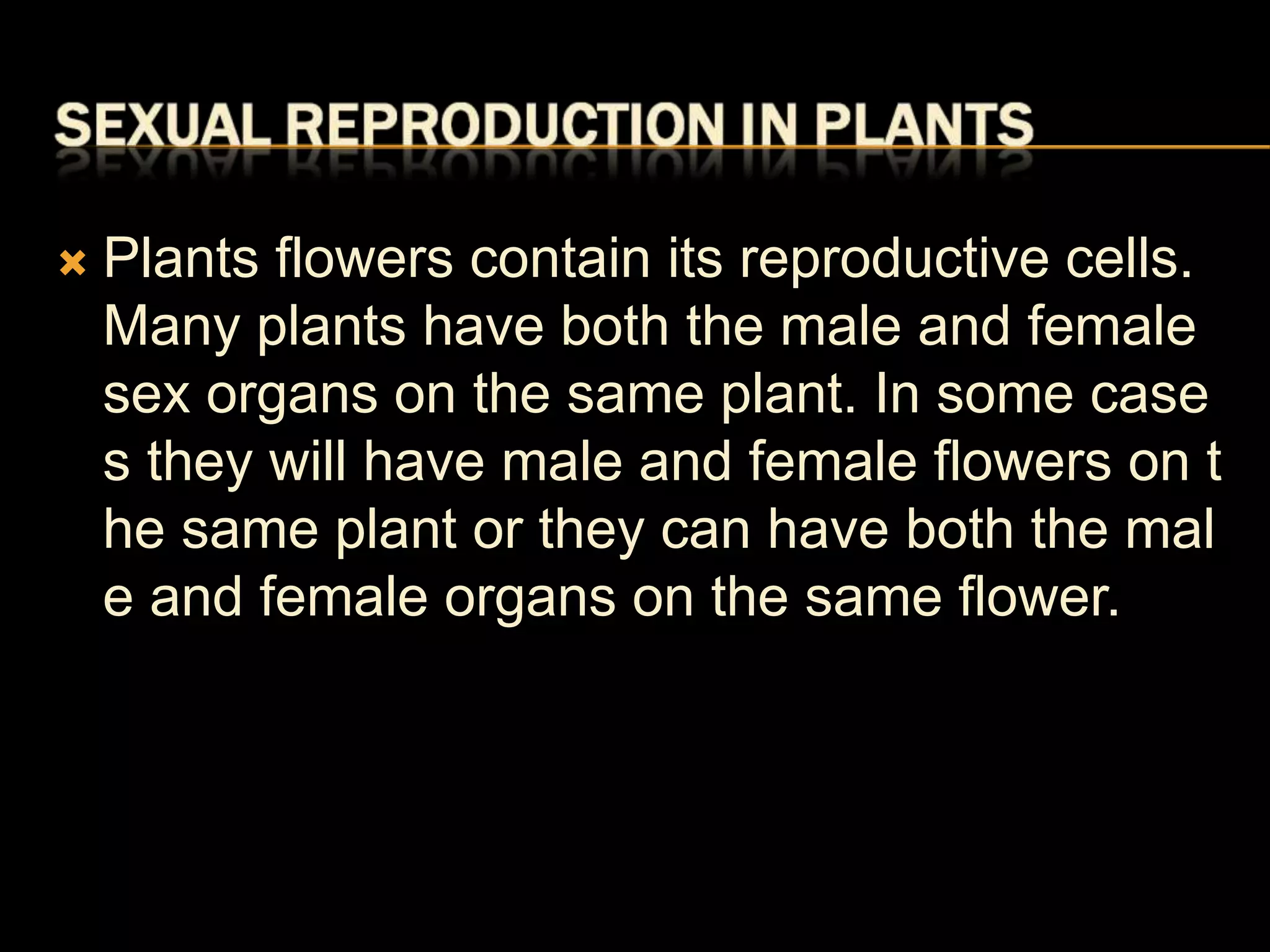 plant reproduction.pptx | Infertility | Reproductive Health