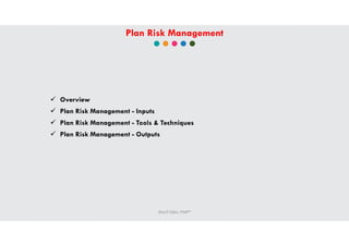 Plan risk management | PPT