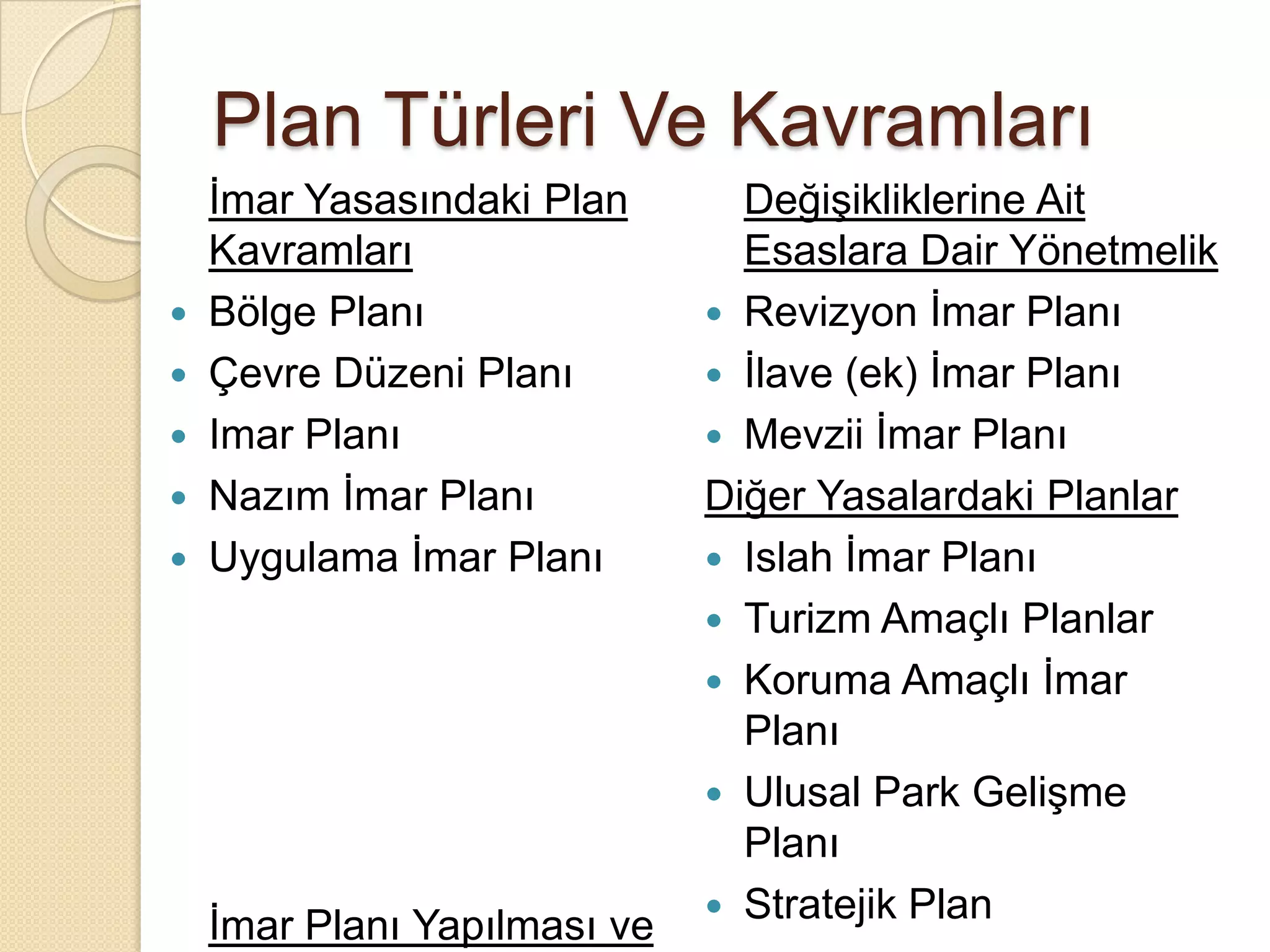 Plan örnekleri | PPTX
