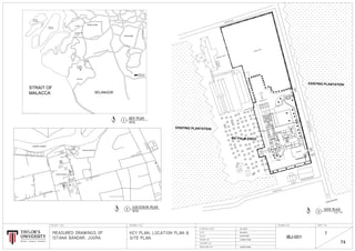 Istana Bandar Jugrah Plans | PDF