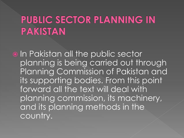 five year Plans of pakistan | PPTX | Education industry | Industries