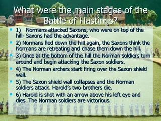 Plans For Battle Of Hastings Re Enactment | PPT
