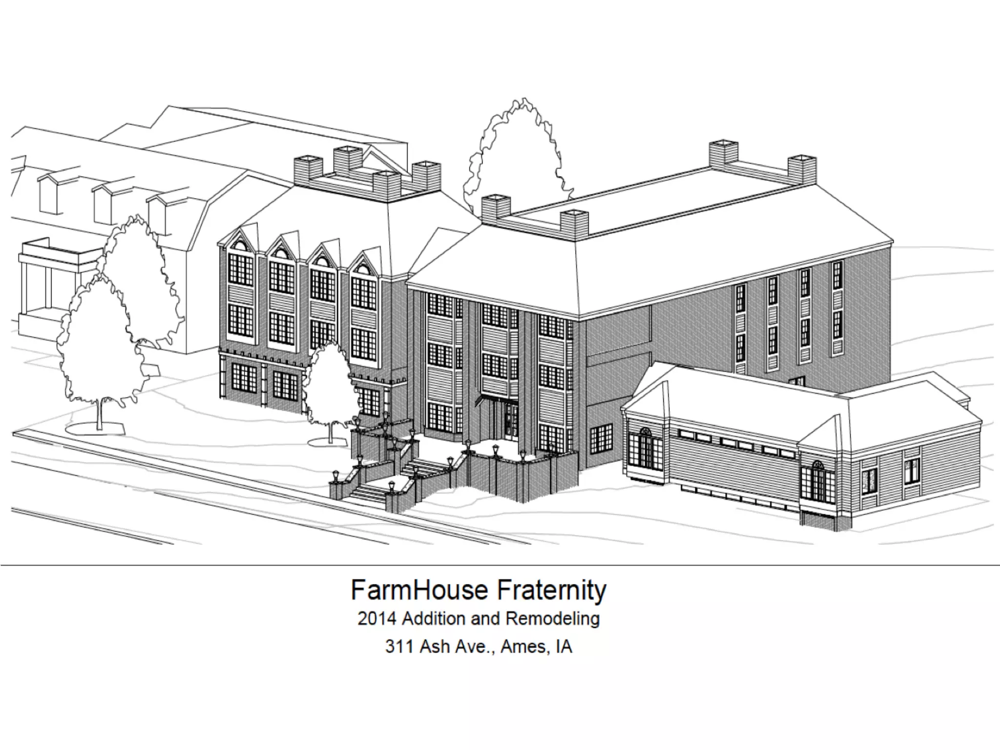 Iowa State Farmhouse Fraternity - Expansion & Remodel | PPT
