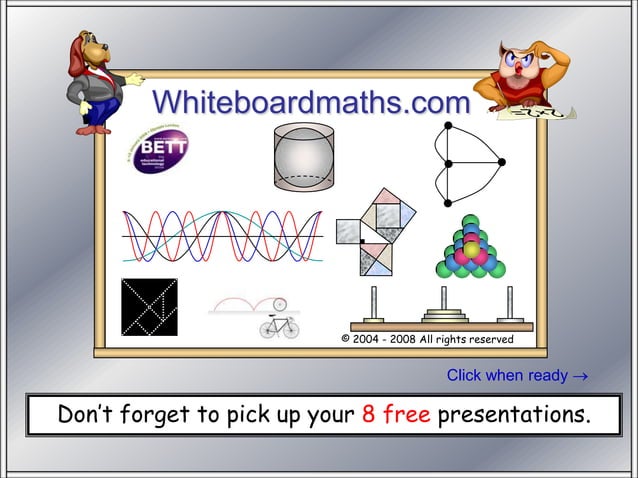 Plans and elevations from whiteboard maths | PPTX