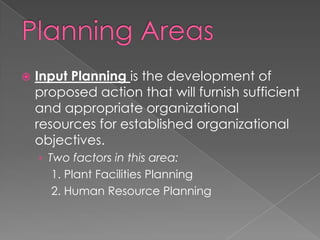 Plans and planning tools (principles of management). | PPTX