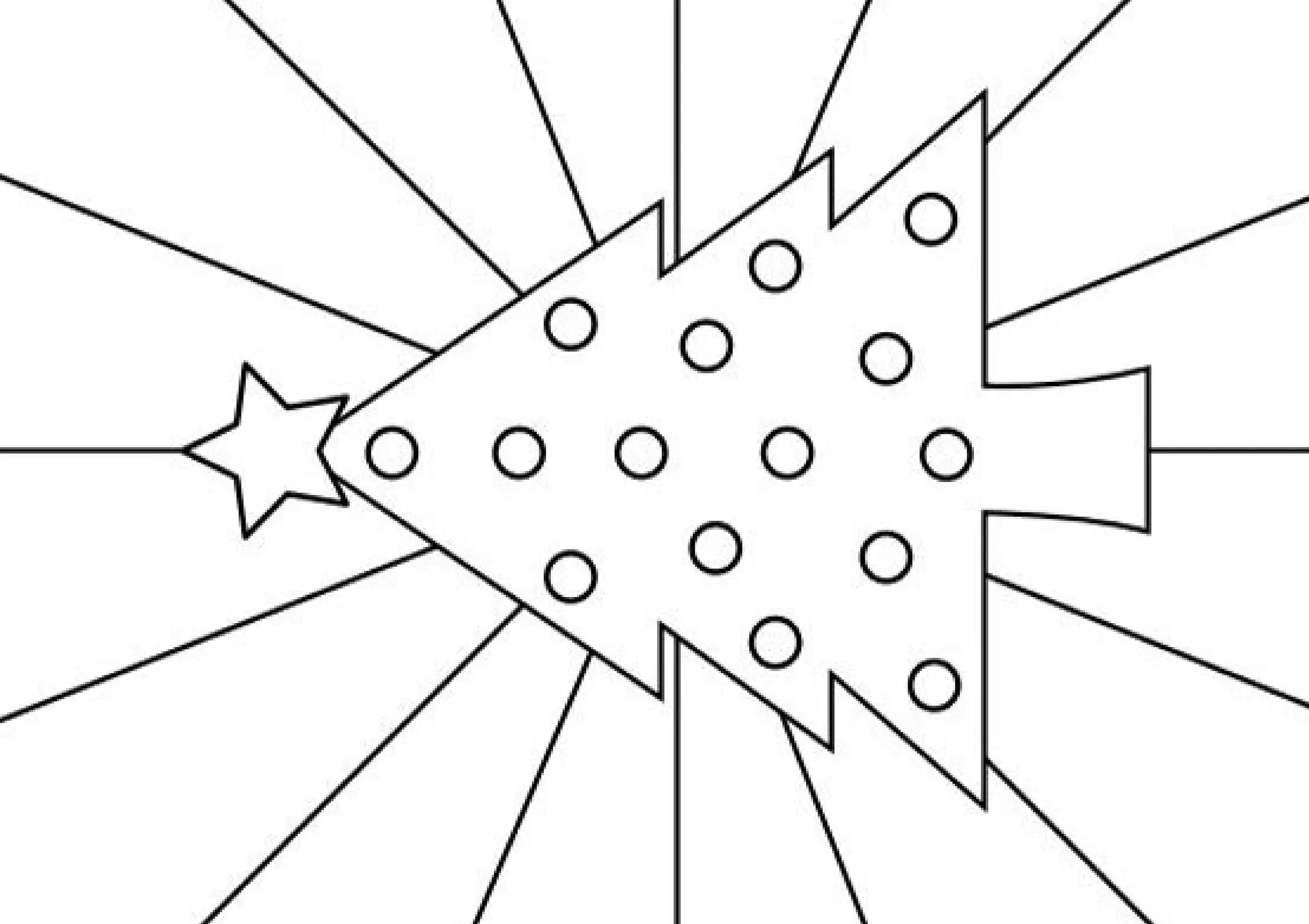 Planse de colorat Craciun brad de craciun.pdf