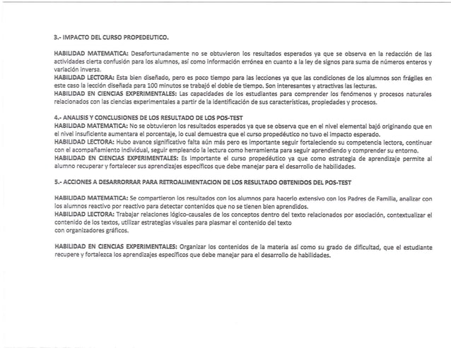 Plan semestral 1 | PDF