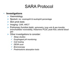 Severe Asthma Psychology Service | PPTX | Physical Therapy | Wellness