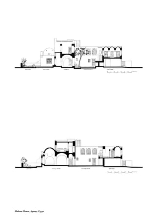 Halawa house Plans & sections | PDF