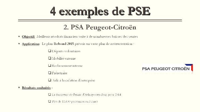 PSE : Définitions et cas d'entreprise.