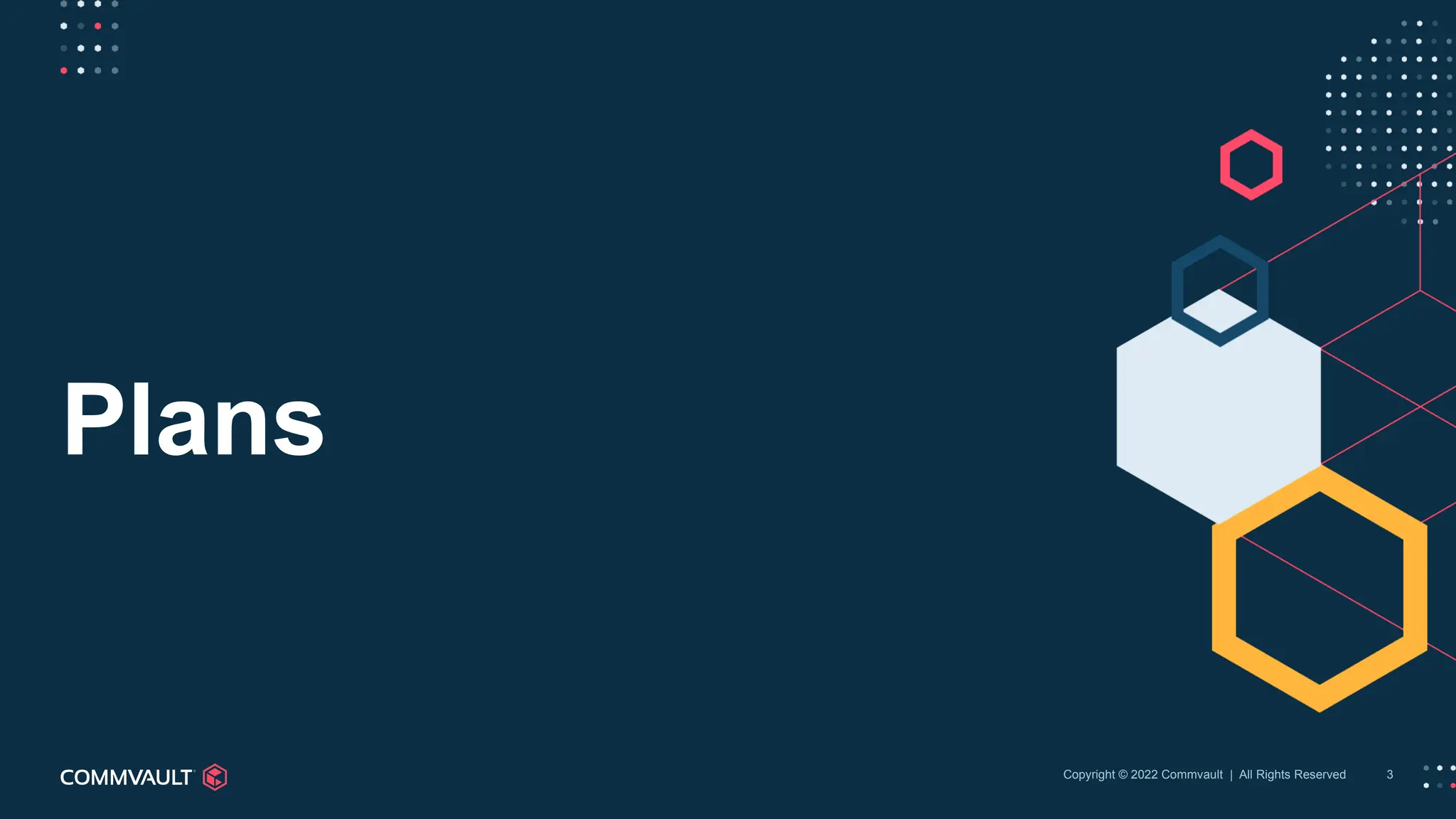 Plan Storage commvault service associate overview | PPTX