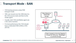 Plan Storage commvault service associate overview | PPT
