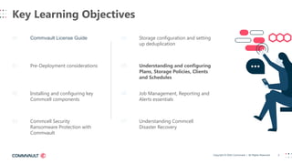 Plan Storage commvault service associate overview | PPT