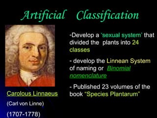 Plant And Animal Taxonomy | PPT