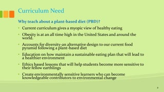 Plant Based Diet: Research and Learning | PPTX