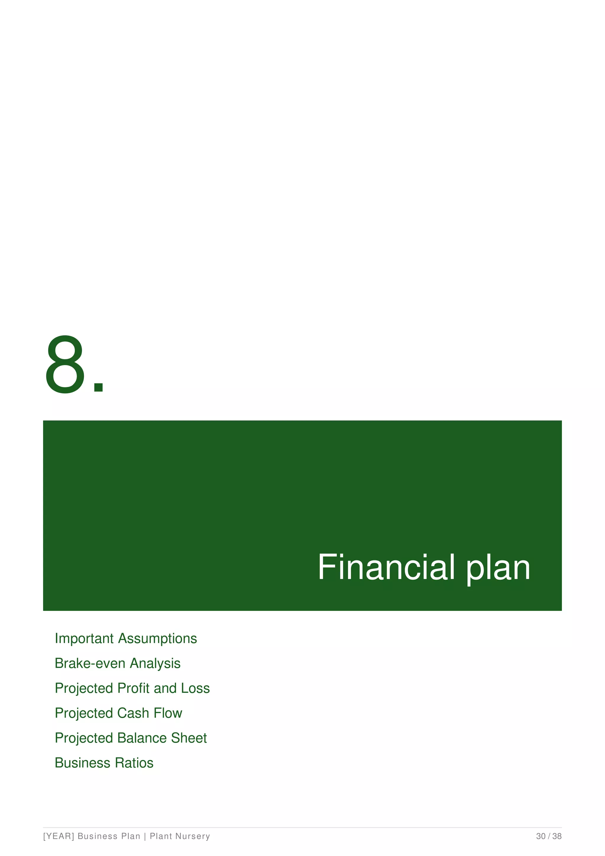 Plant Nursery Business Plan Example | PDF