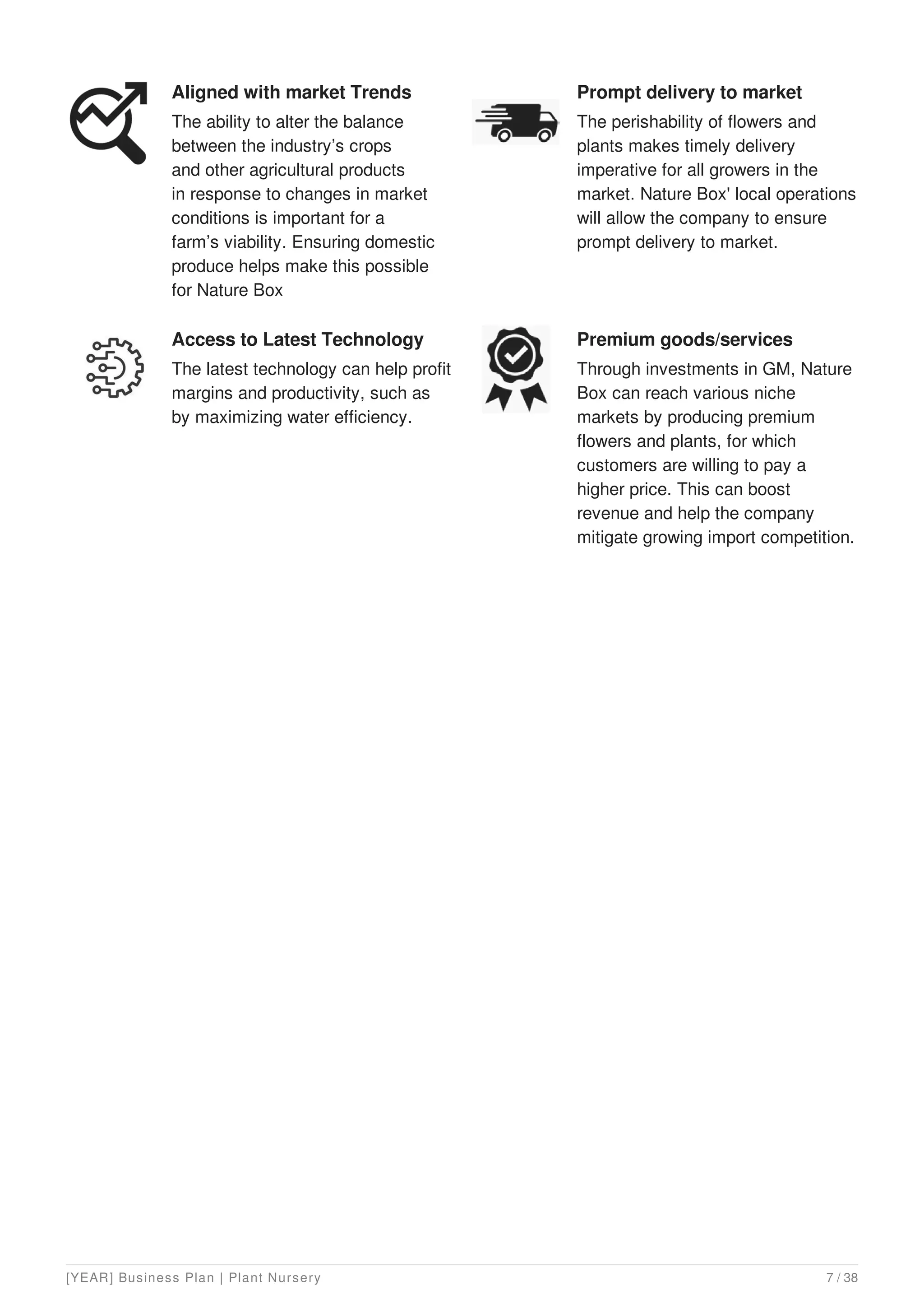 Plant Nursery Business Plan Example | PDF