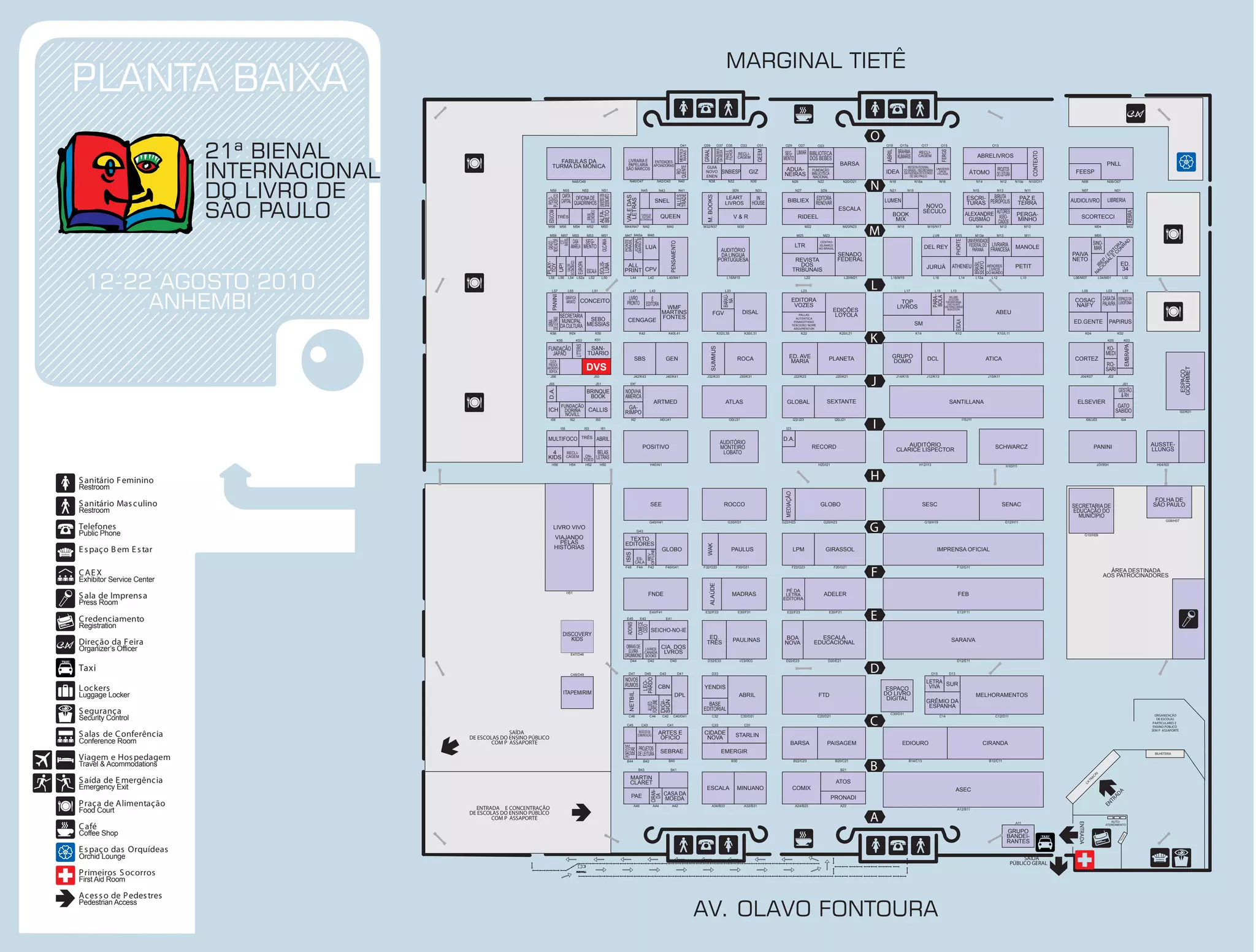 Planta bienal-do-livro-2010-edit | PDF