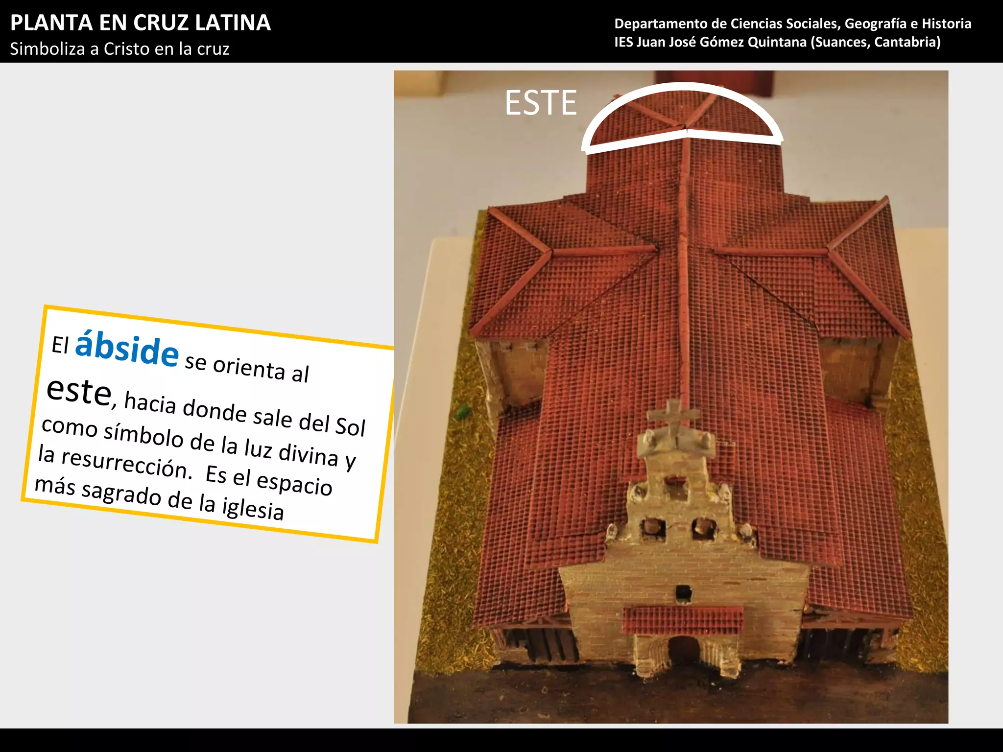 Planta de cruz latina | PPT