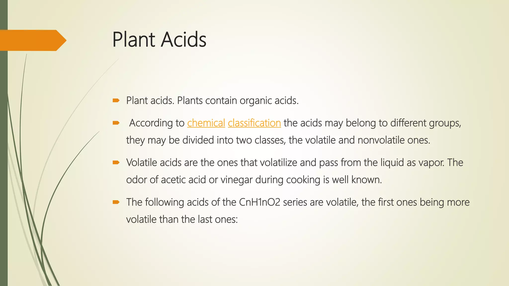 Plant acid toxicology | PPTX